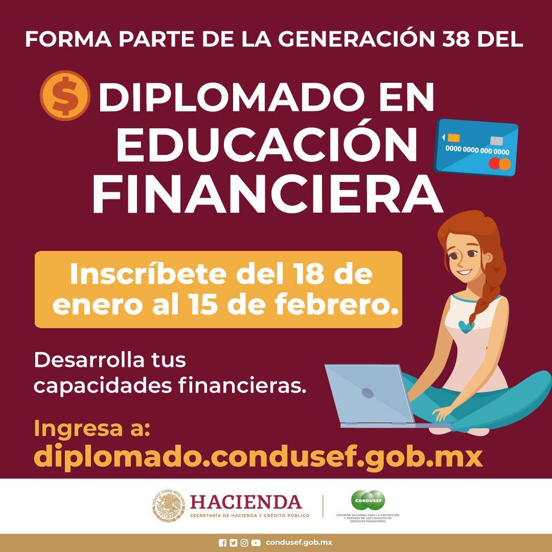 Invita condusef a diplomado gratuito en educación financiera | La ...