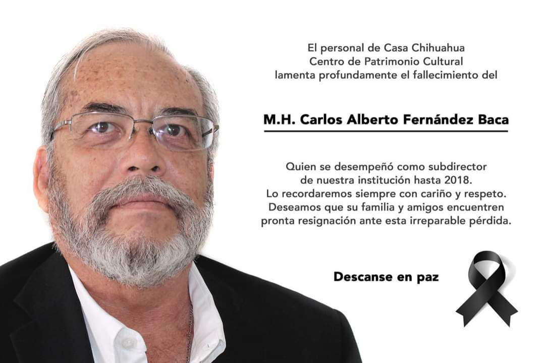 Lamentan el fallecimiento de carlos alberto fernández baca | La Opción ...