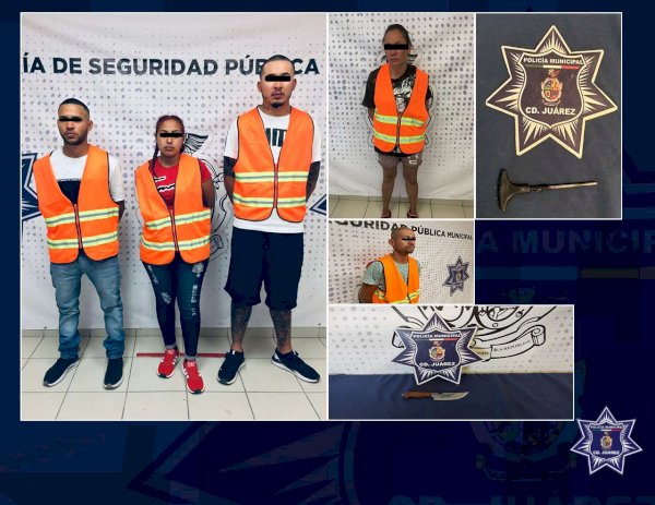 Detienen A Cinco Por El Delito De Amenazas La Opción De Chihuahua