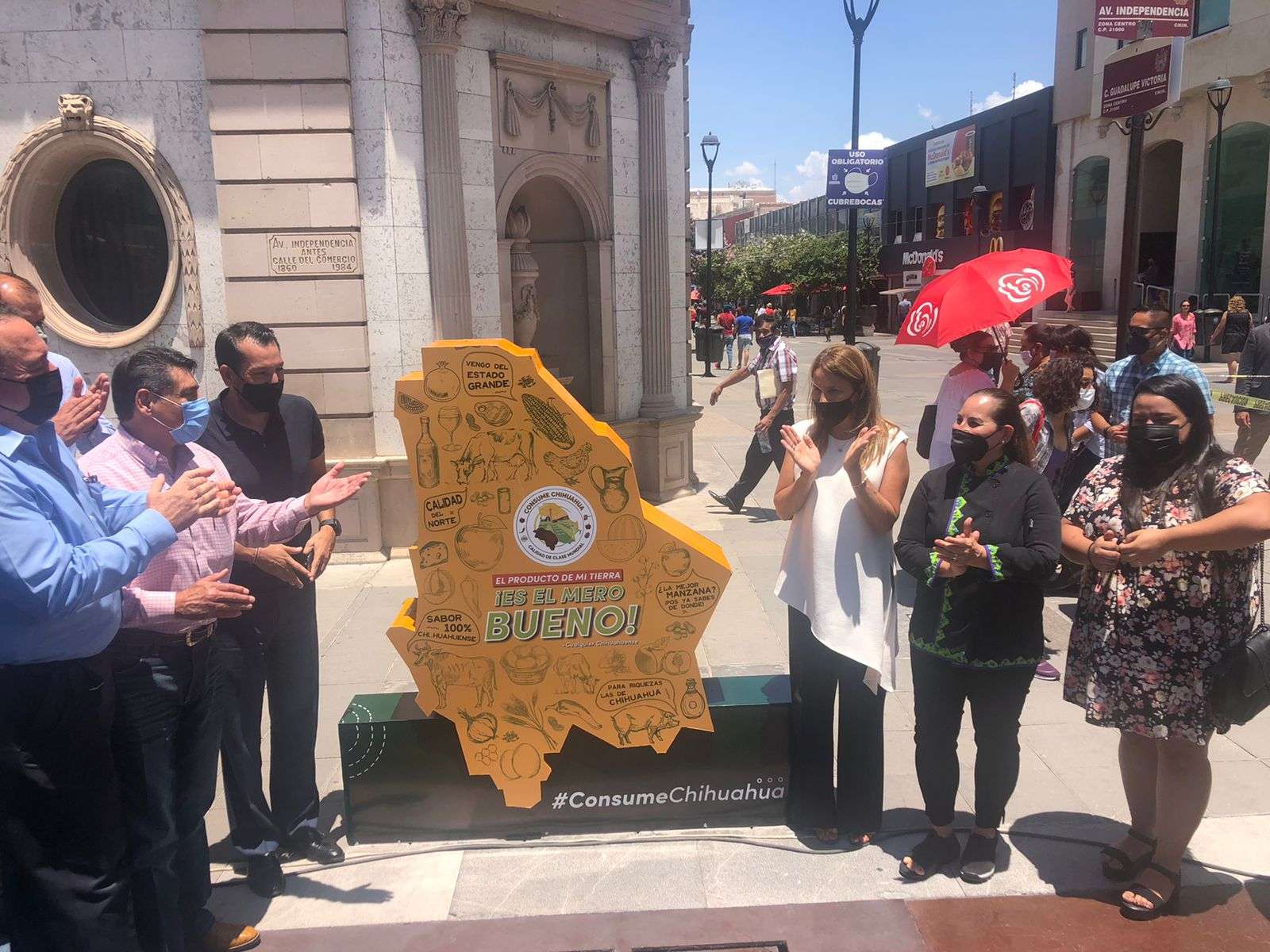 Inaugura ceach escultura consume chihuahua | La Opción de Chihuahua