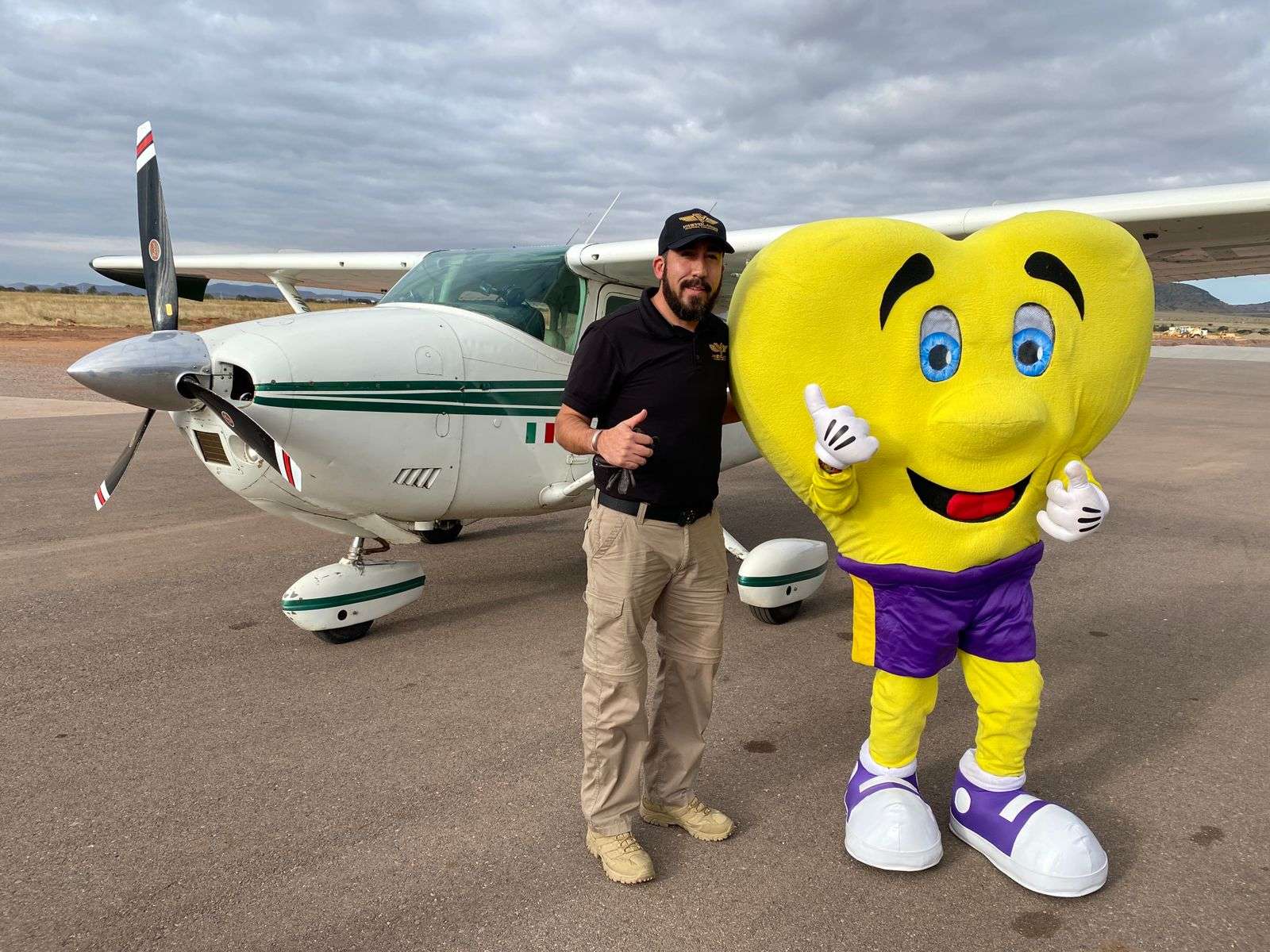 Cumple vive volando con paseos aéreos por haber donado al crit | La ...