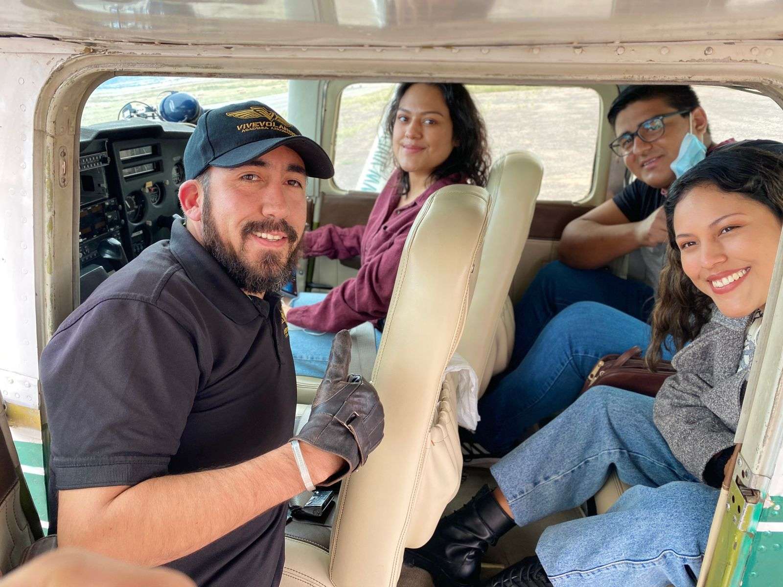 Cumple vive volando con paseos aéreos por haber donado al crit | La ...