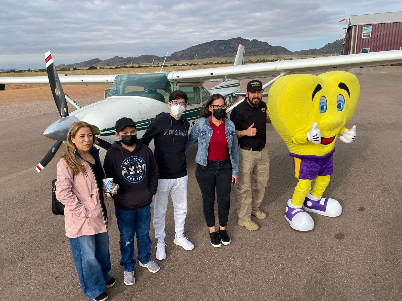 Cumple vive volando con paseos aéreos por haber donado al crit | La ...
