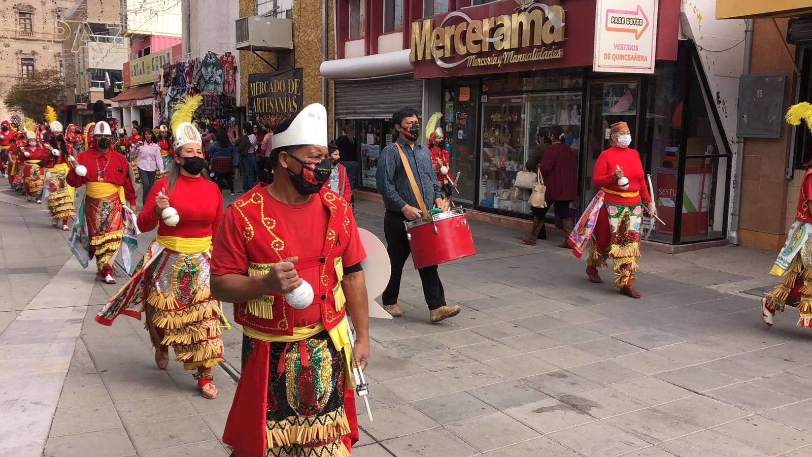 Llegan matachines al centro histórico | La Opción de Chihuahua