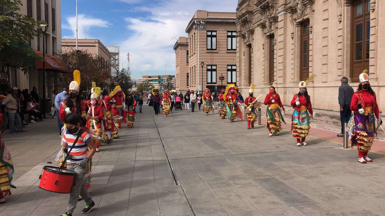 Llegan matachines al centro histórico | La Opción de Chihuahua