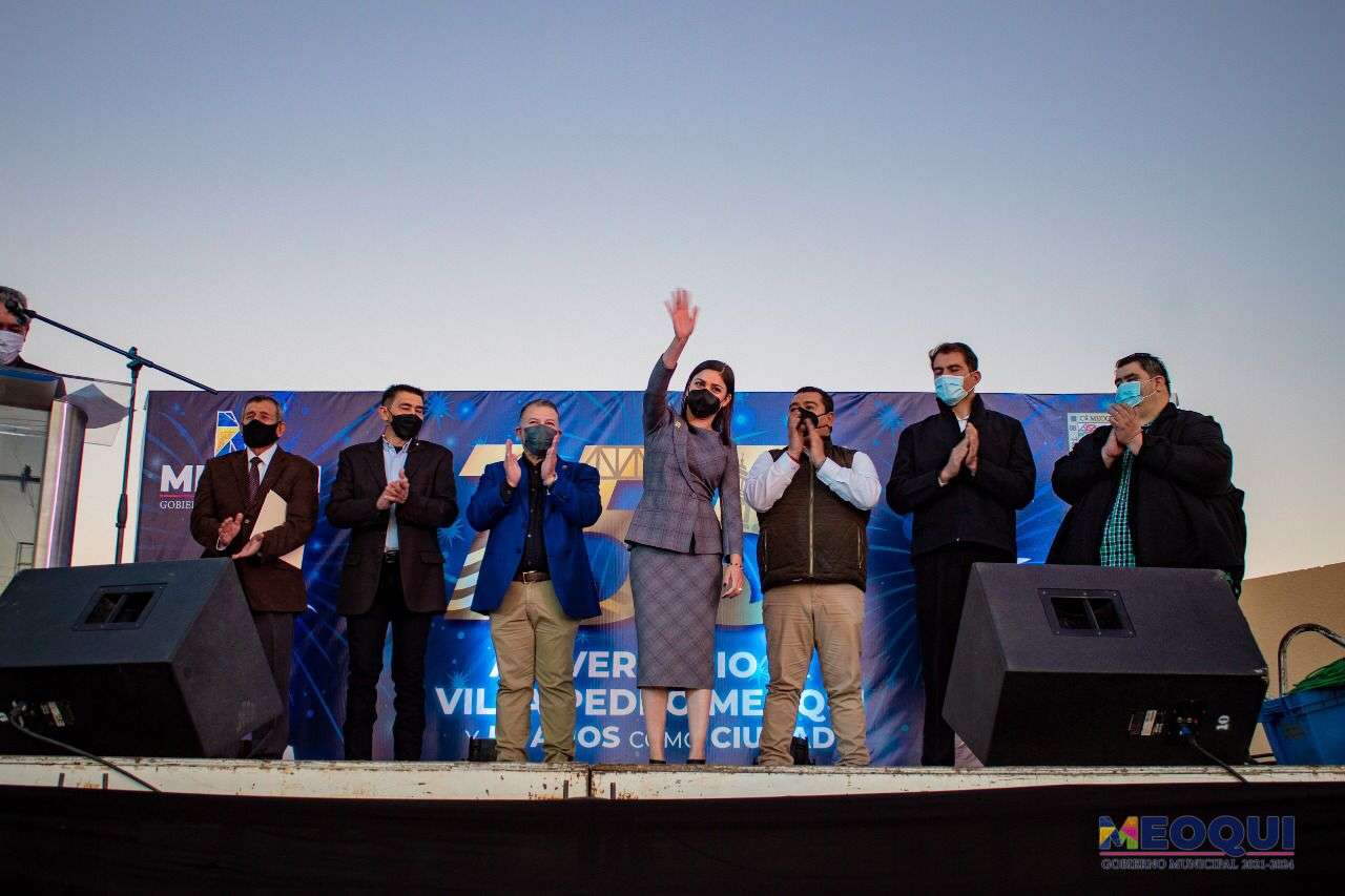 Miriam soto encabeza festejo por el 155 aniversario de villa pedro ...