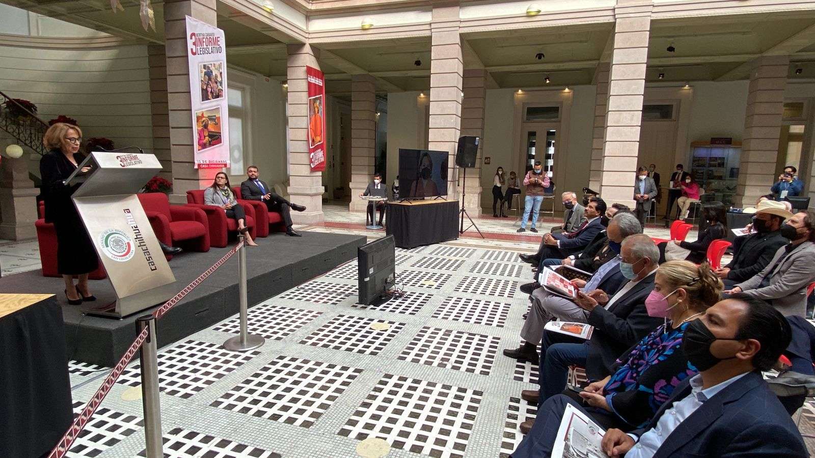 Presenta la senadora bertha caraveo su tercer informe legislativo | La ...