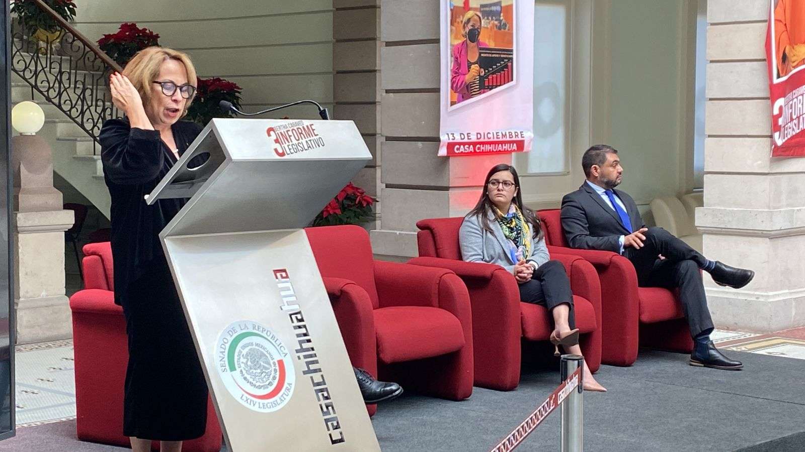 Presenta la senadora bertha caraveo su tercer informe legislativo | La ...