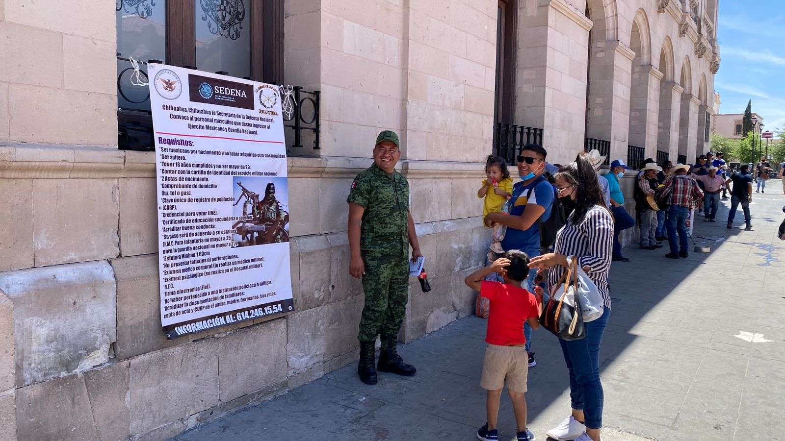 Reclutan sedena y guardia nacional en el centro | La Opción de Chihuahua