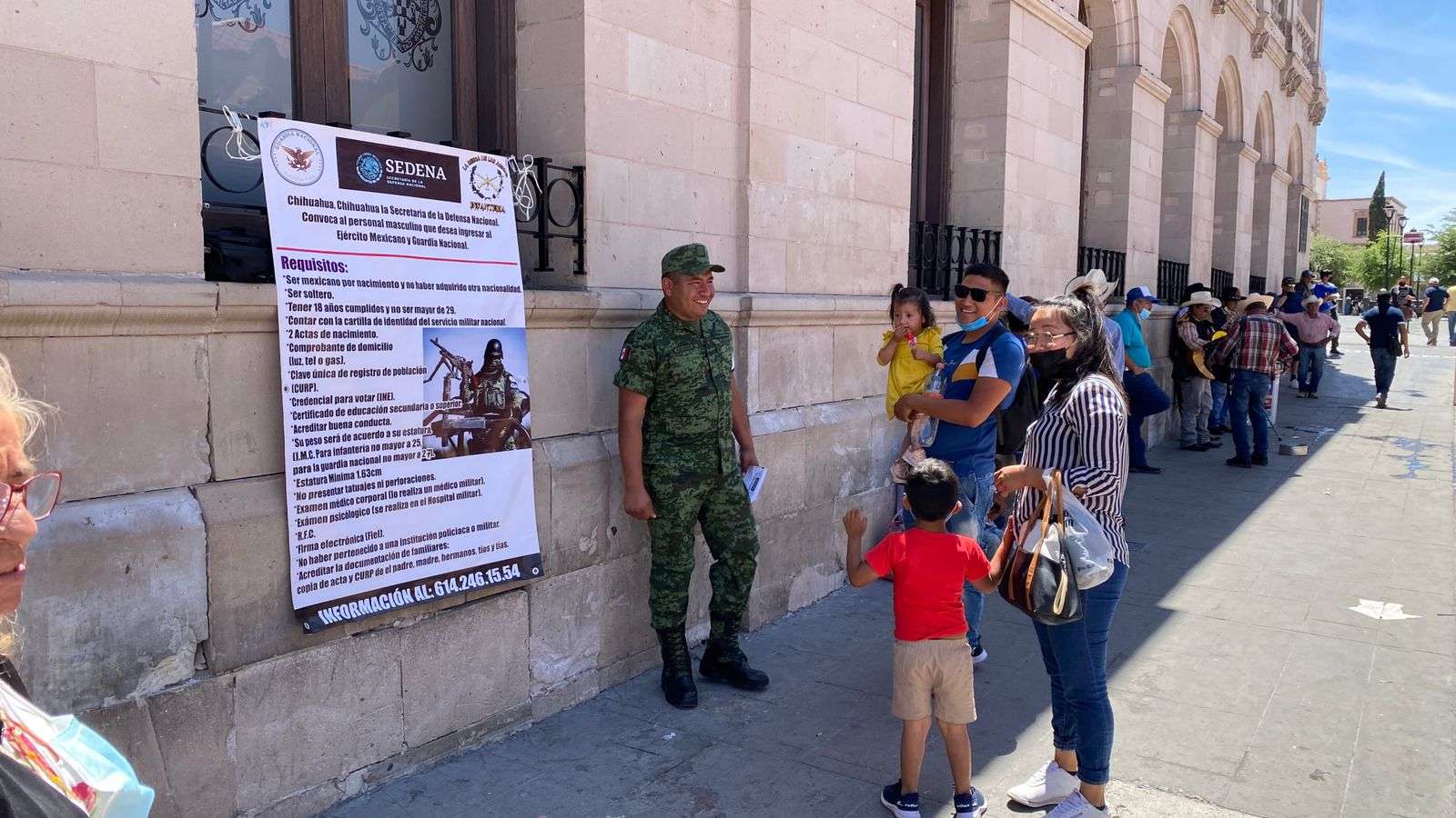 Reclutan sedena y guardia nacional en el centro | La Opción de Chihuahua
