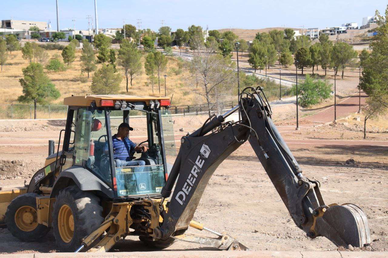 Supervisa alcalde construcción en el parque el reliz | La Opción de ...