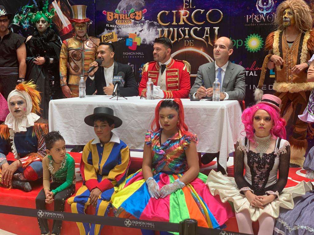 Invitan a disfrutar del espectáculo el circo musical de oz de barley ...