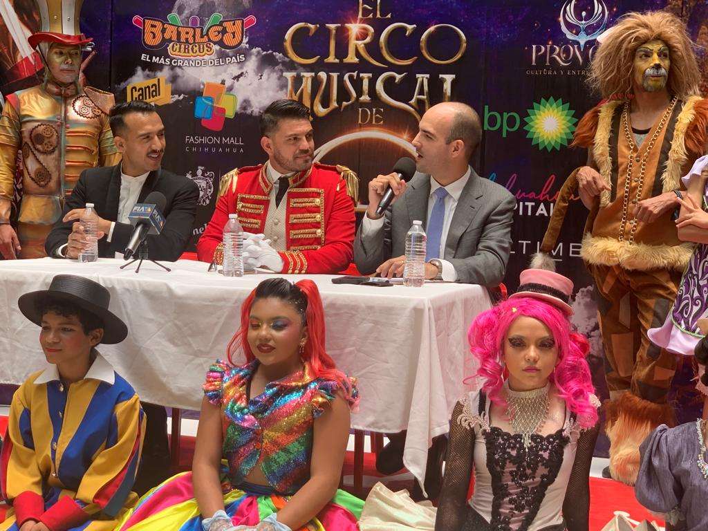 Invitan a disfrutar del espectáculo el circo musical de oz de barley ...