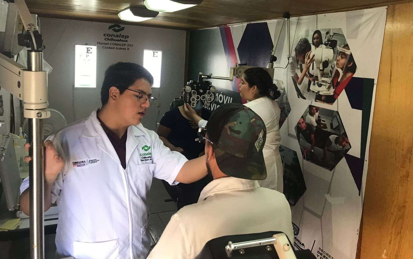 Lleva conalep juárez programa gratuito de optometría a habitantes de ...