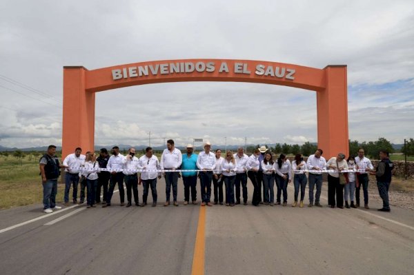Remodelan entrada a El Sáuz y cuenta con un muro de identidad | La ...