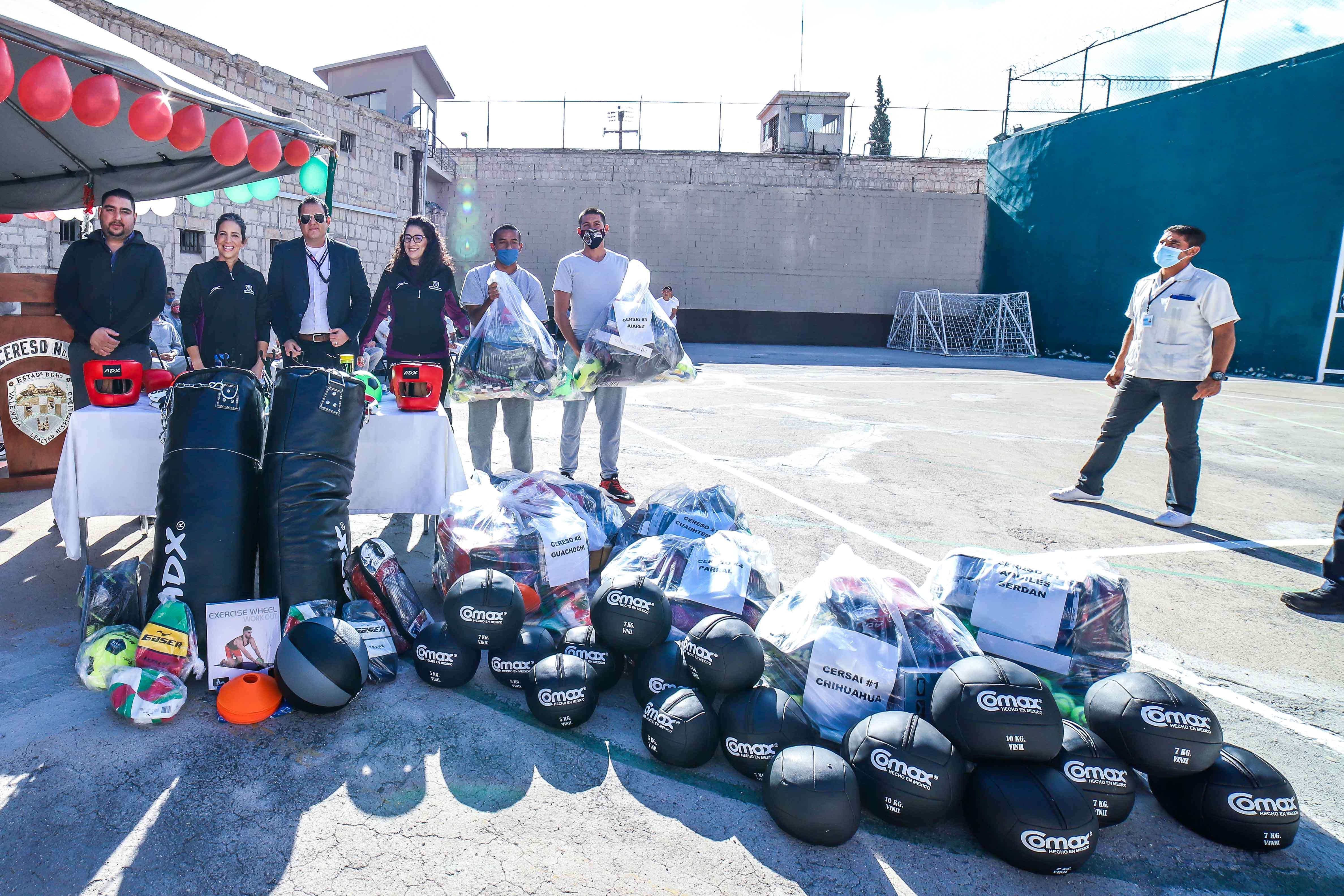 Entregan equipo deportivo para internos de los Ceresos del estado | La ...