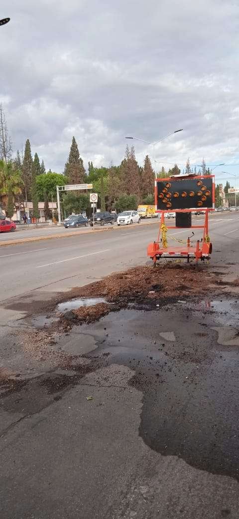Pésimas las obras de Jmas y sin acordonar el área | La Opción de Chihuahua