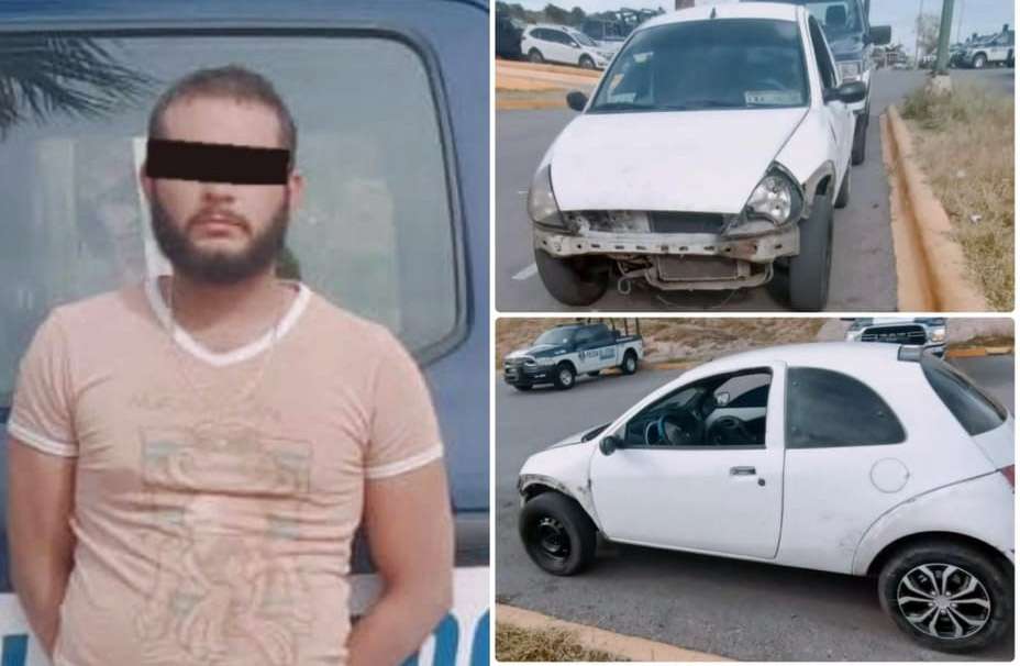 Lo detienen estatales cuando paseaba en carro robado | La Opción de Chihuahua