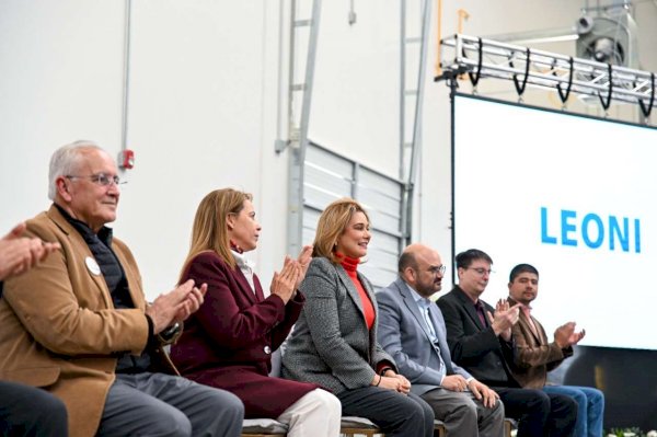 Inauguran nave industrial de LEONI cable | La Opción de Chihuahua