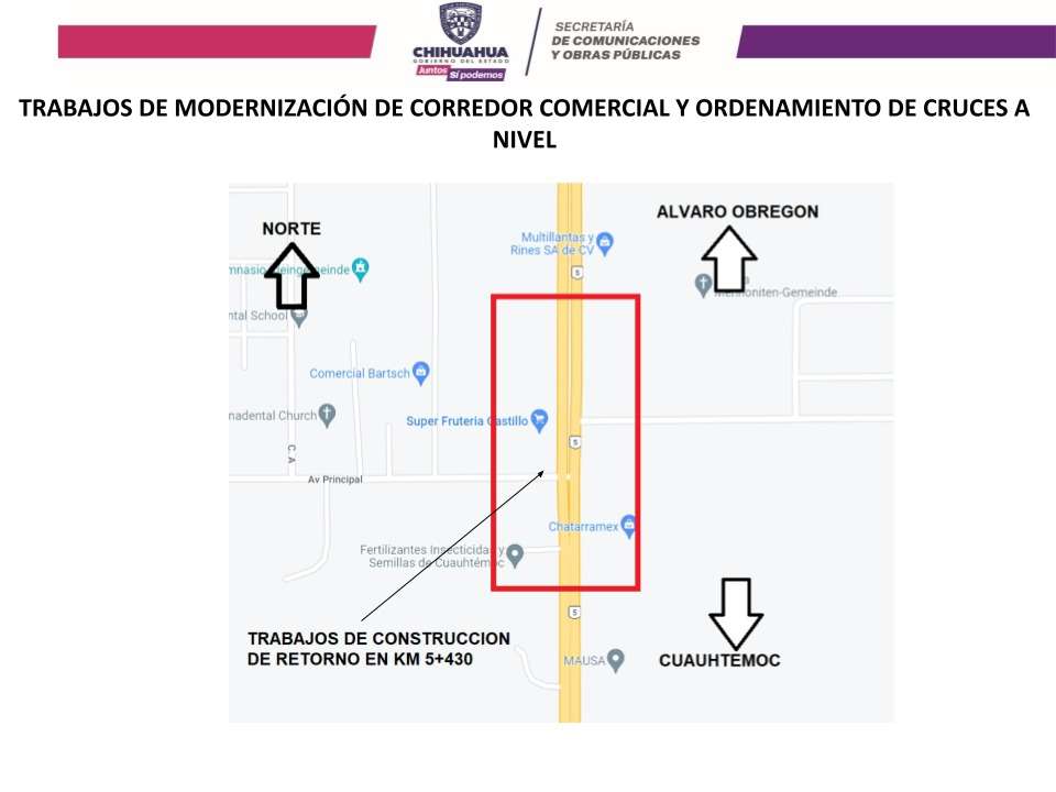 Inicia construcción de Corredor Comercial Cuauhtémoc | La Opción de Chihuahua