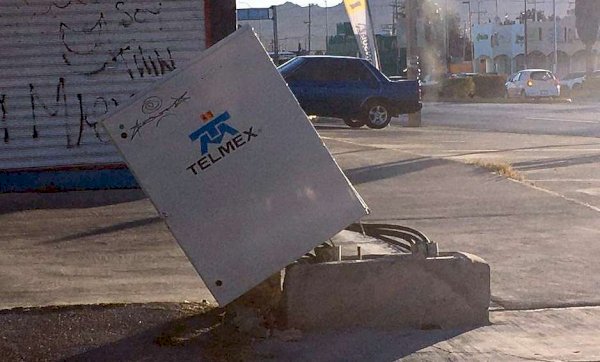 De nuevo derriban registro de Telmex | La Opción de Chihuahua