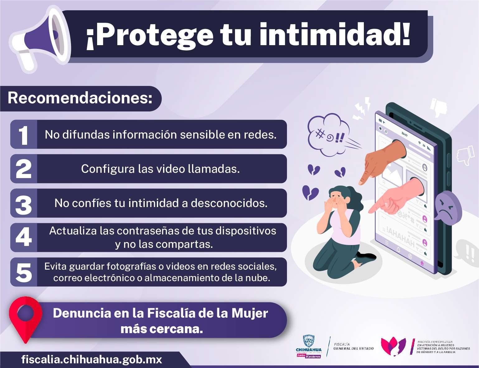 Invita FEM a denunciar ataques a la intimidad sexual | La Opción de ...
