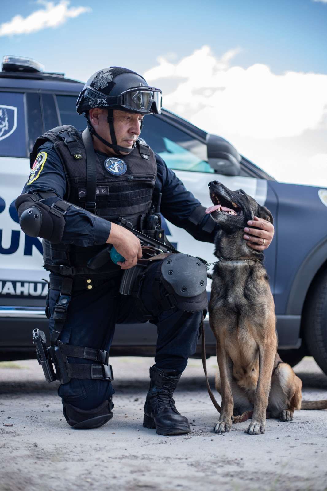 Festeja grupo canino K9 de la Policía Municipal 30 años al servicio | La Opción de Chihuahua