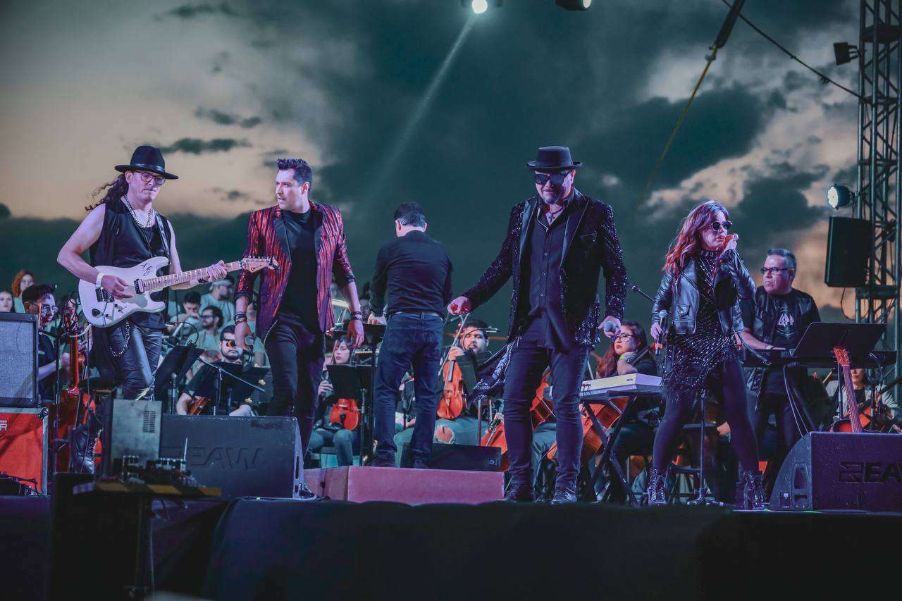 Ofrecen espectacular concierto de rock en El Reliz | La Opción de Chihuahua