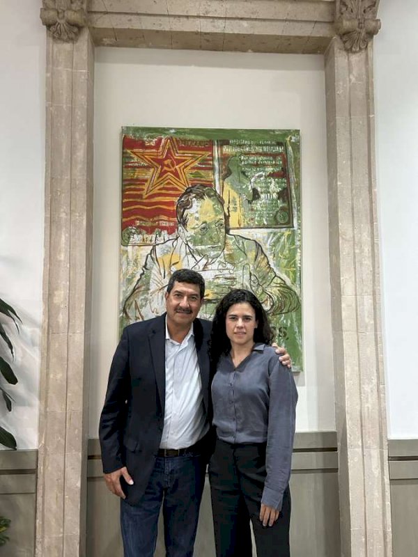 Se reúne Luisa María Alcalde con Javier Corral | La Opción de Chihuahua
