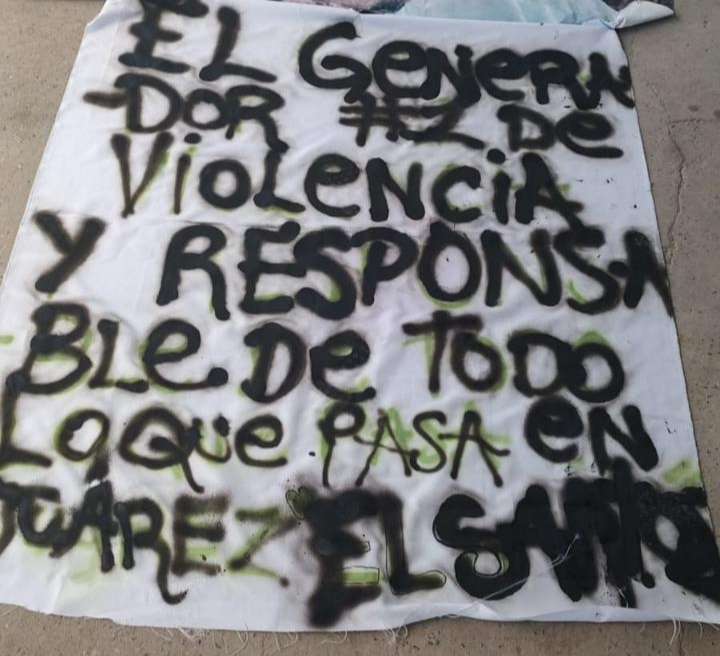 Colocan narcomantas en distintos puntos del suroriente de la ciudad ...