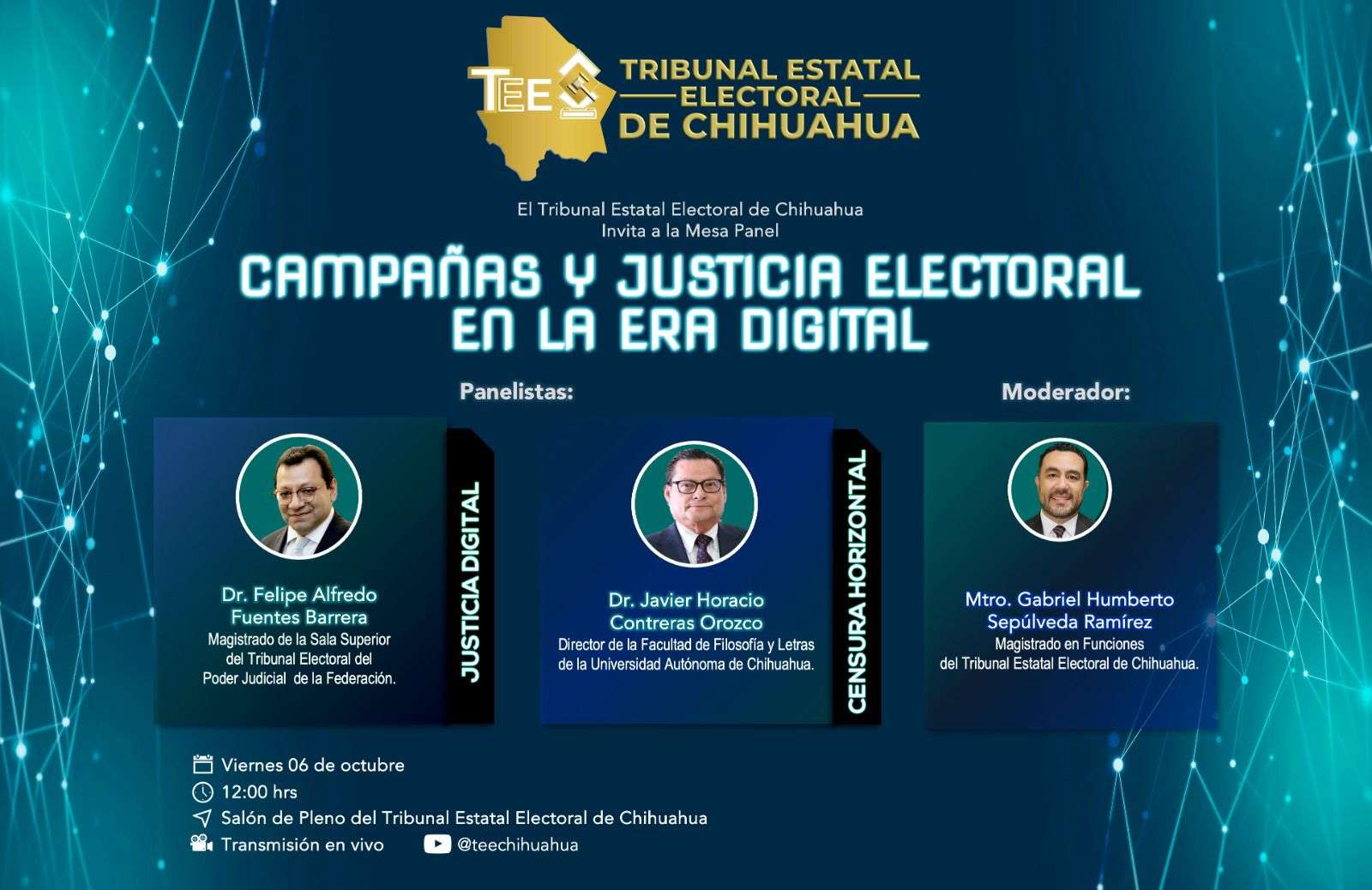 Realizará Tribunal Electoral mesa panel sobre justicia digital | La ...