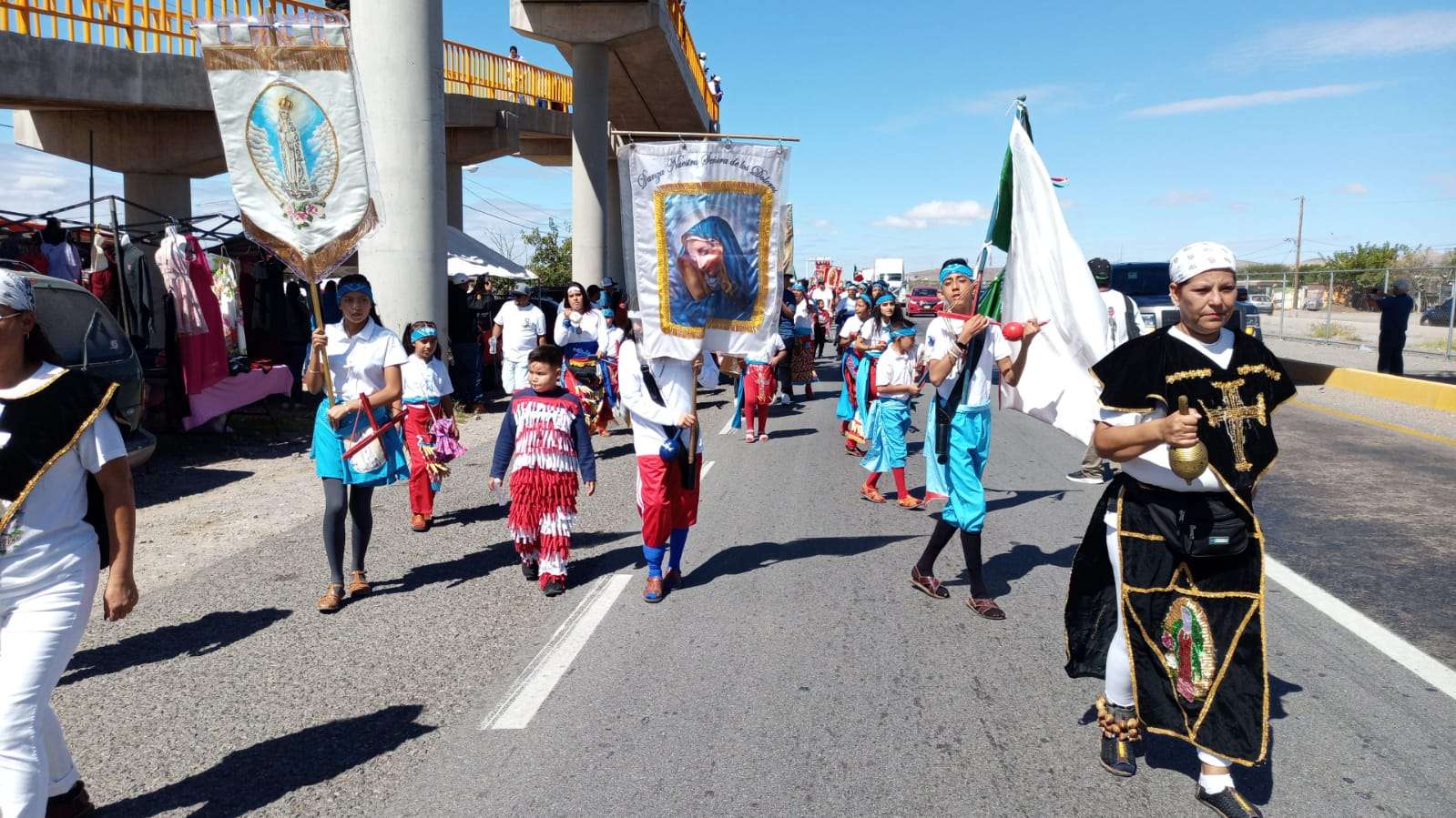 Danzan matachines rumbo a San Juditas | La Opción de Chihuahua