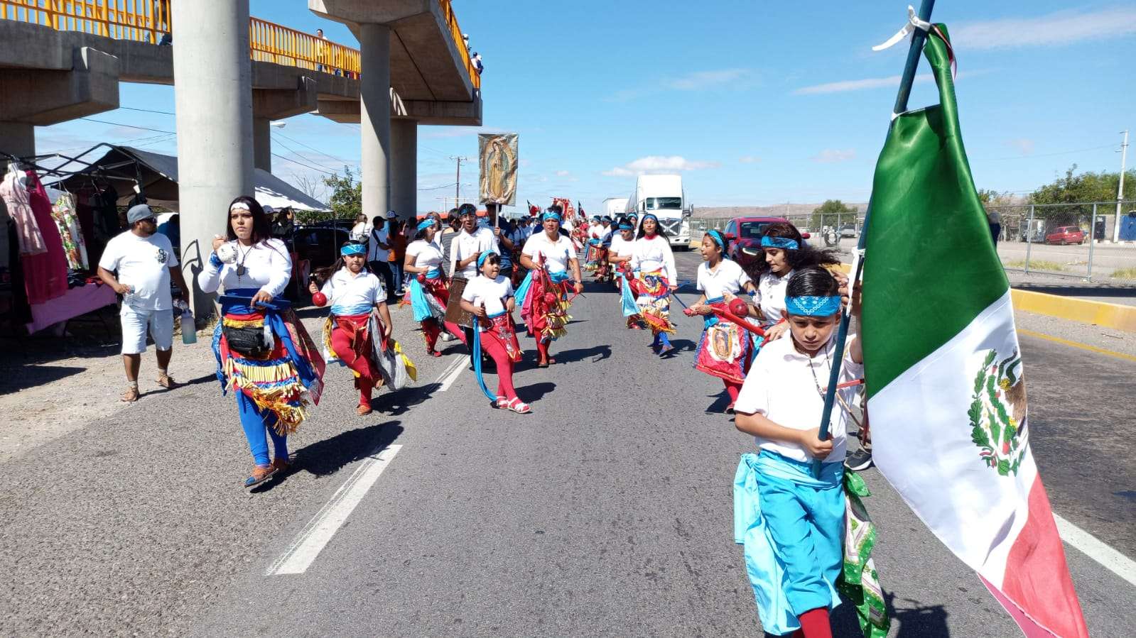 Danzan matachines rumbo a San Juditas | La Opción de Chihuahua