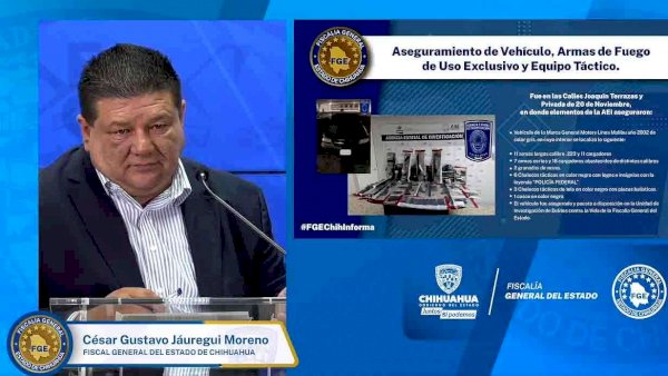 [Confirma fiscal aseguramiento de 18 armas de fuego. ¿Y el billullo ...