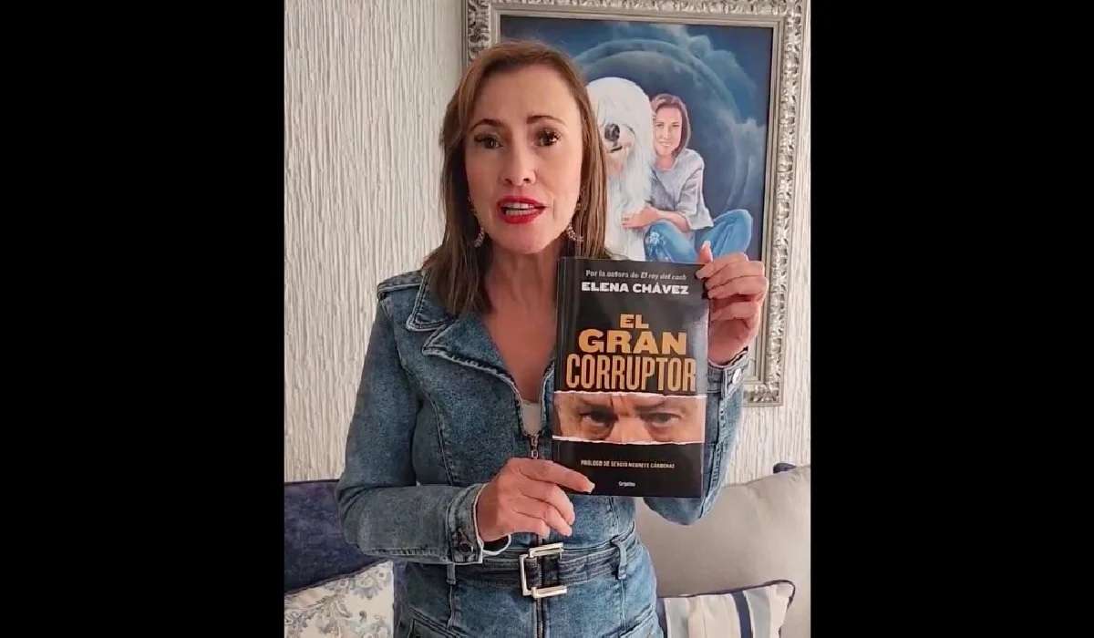 Lanza Elena Chávez su nuevo libro El Gran Corruptor | La Opción de ...