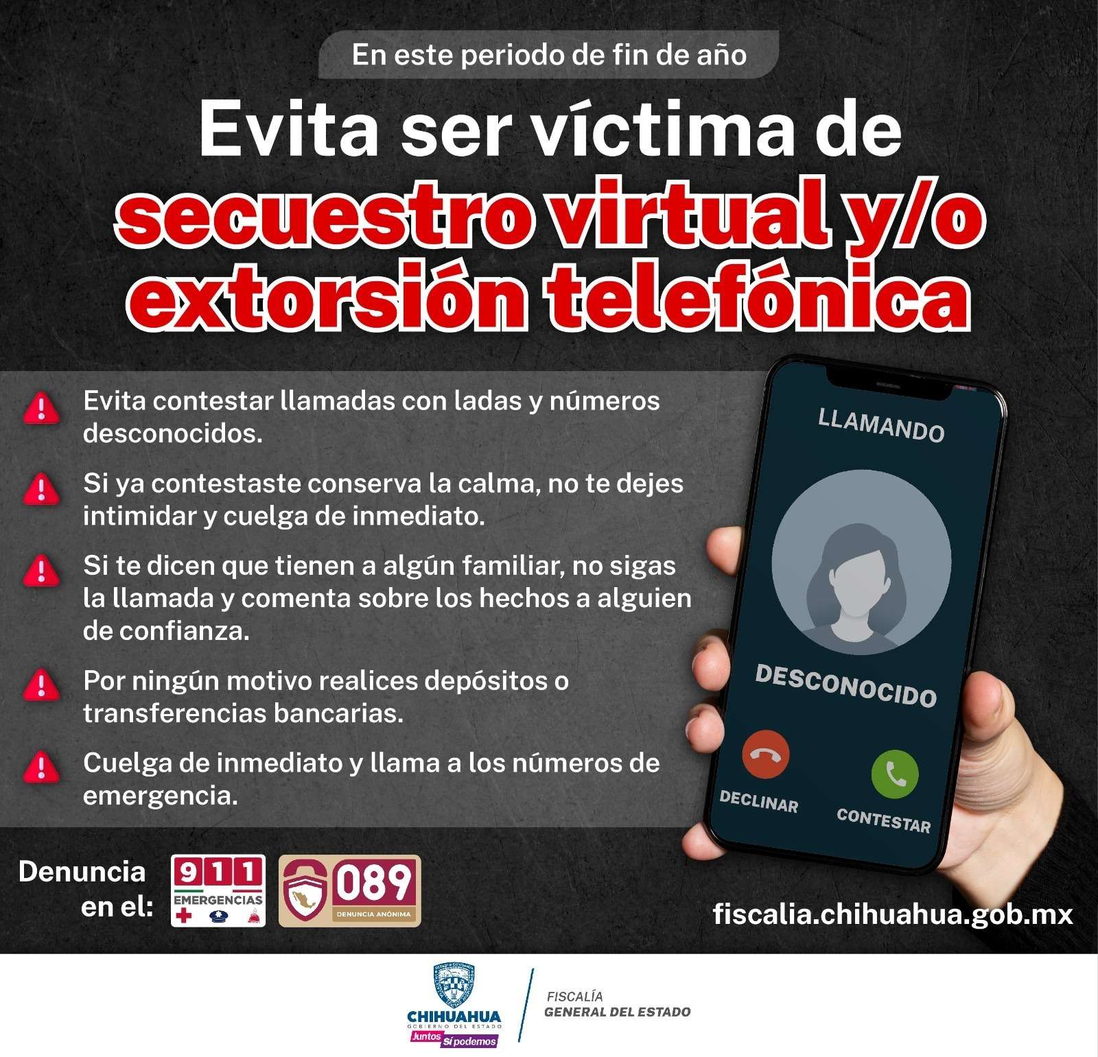 Alertan Contra Secuestro Virtual Y Extorsiones Telefónicas La Opción