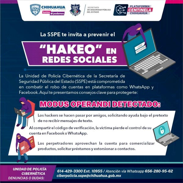 Exhortan a la ciudadanía a prevenir hackeo en redes sociales | La ...