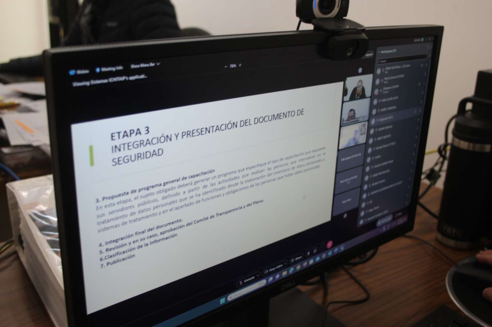 Capacitan al personal de Transparencia en taller “Documento de ...