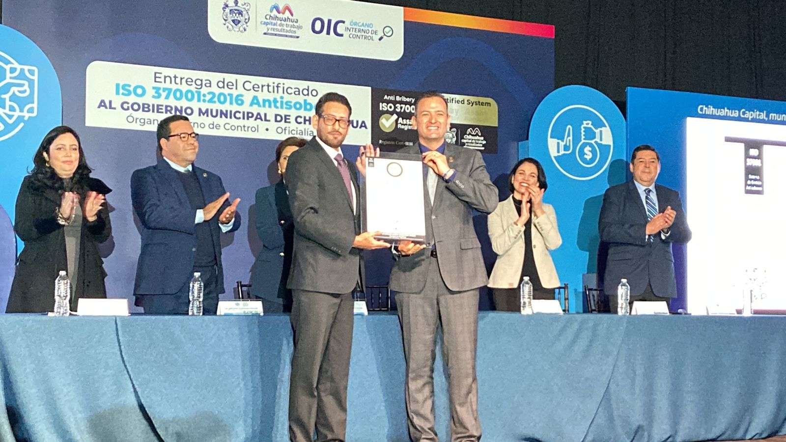 Obtiene Municipio antisoborno ISO 37001/2016 | La Opción de Chihuahua