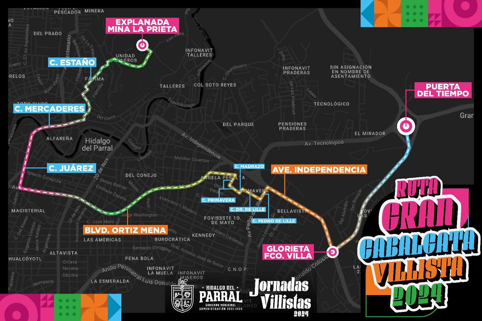 Anuncian la ruta de la Gran Cabalgata Villista en Parral | La Opción de ...