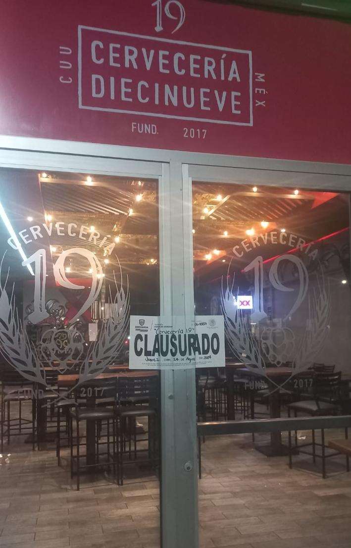 Clausura Gobernación la Cerve 19 y el Dubai durante el fin de semana ...