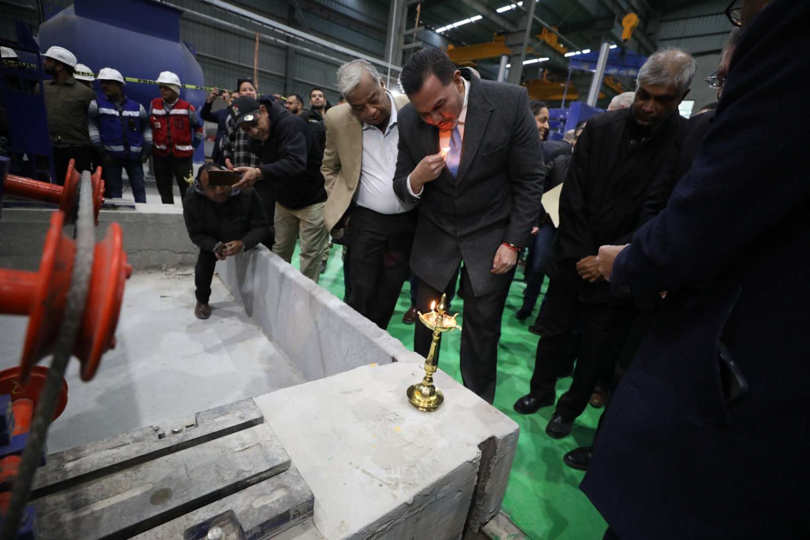 Inaugura Cruz maquila de la India Balagi JMC Paper Mill | La Opción de ...