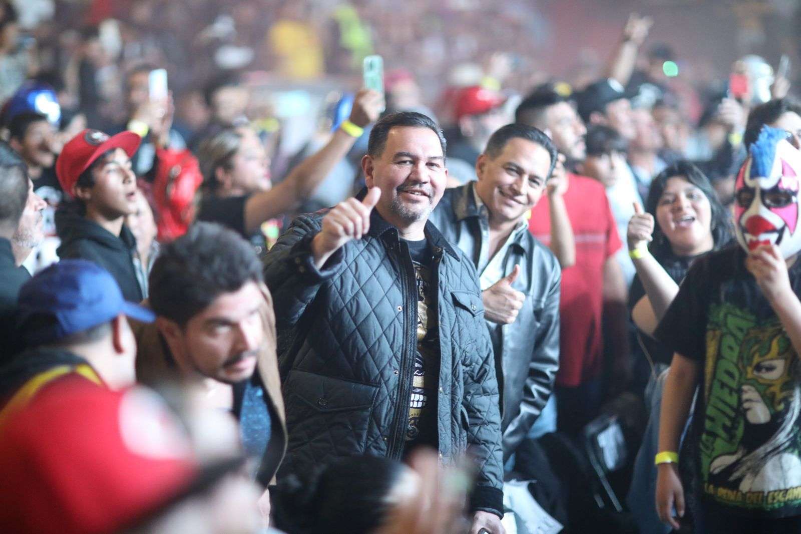 Acude alcalde a homenaje de Blue Demon Jr | La Opción de Chihuahua