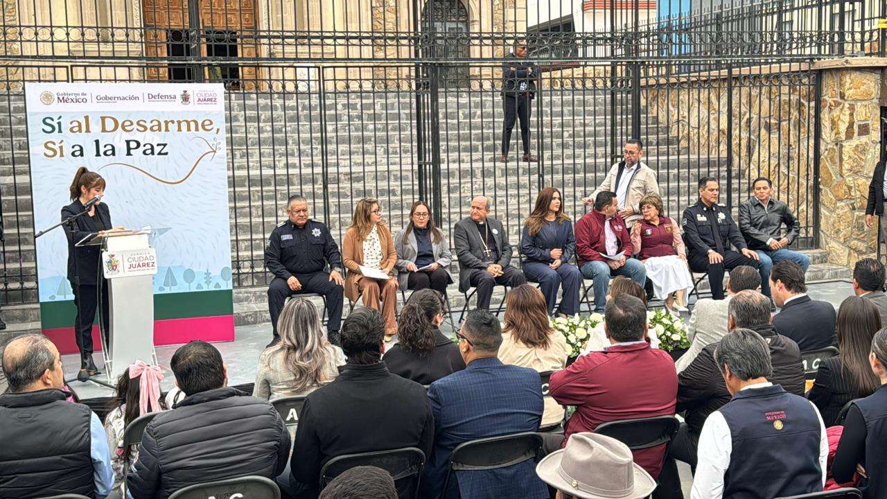 Buscan reducir la violencia con campaña de desarme | La Opción de Chihuahua