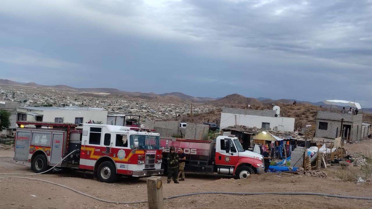 Arde un jacal en Vista Cerro Grande | La Opción de Chihuahua