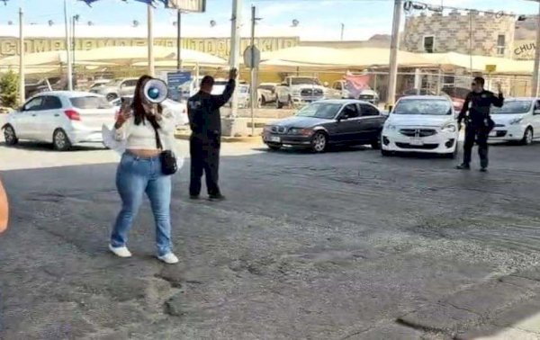 Bloquean la Teófilo Borunda en protesta por fraude de agencia Derive ...