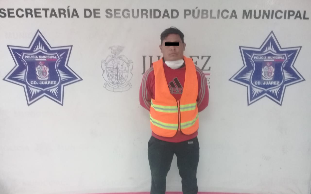 Cae con revólver abastecido con 3 cartuchos útiles | La Opción de Chihuahua